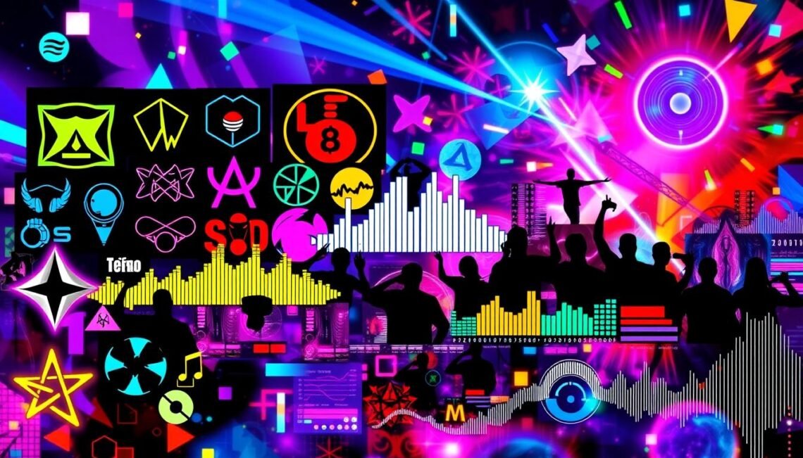 How do electronic music genres differ?